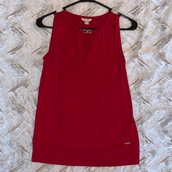 Nautica | Tops | Red Tank Top | Poshmark